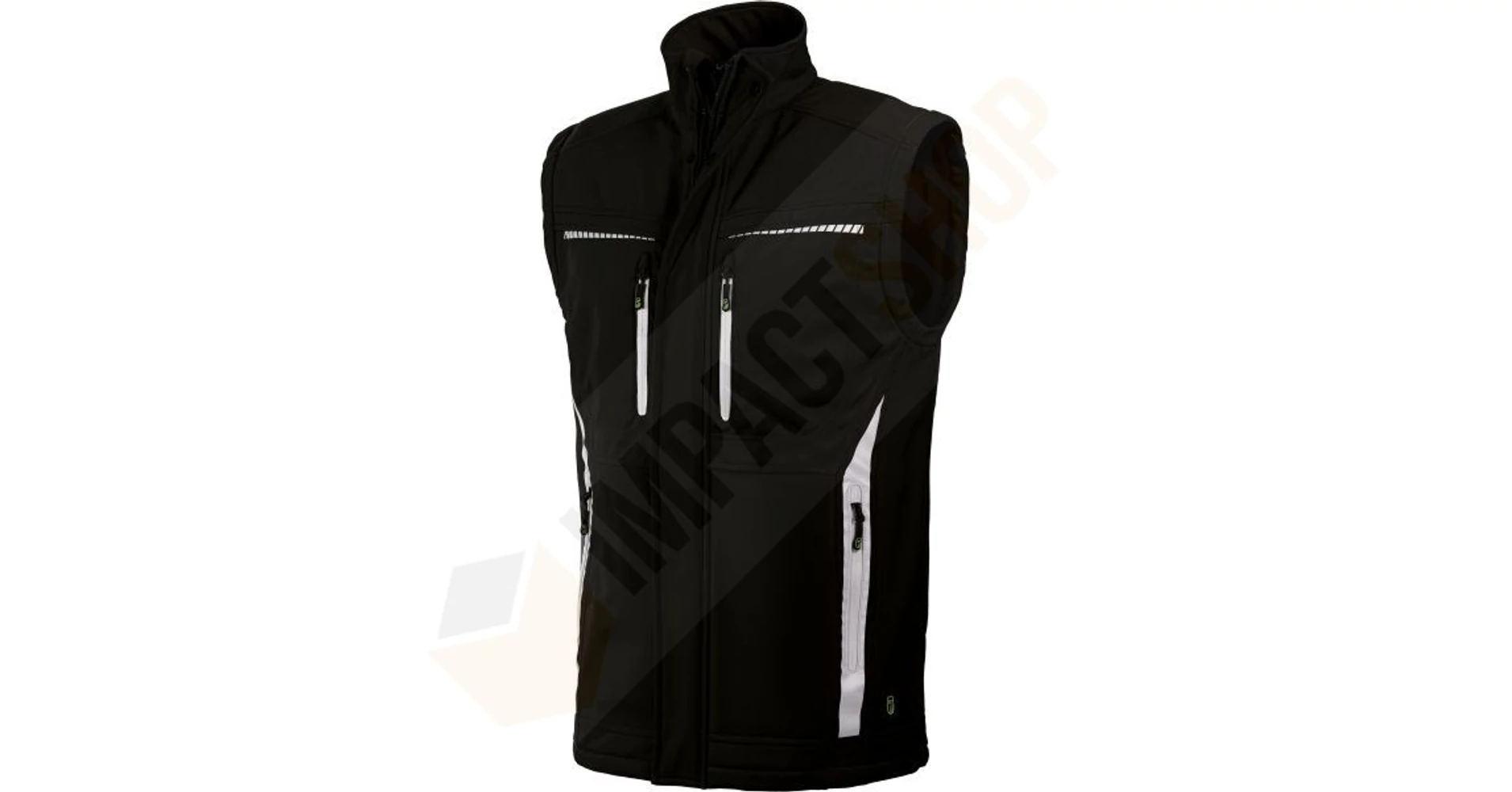 Leib Wächter Flex-line softshell mellény - fekete