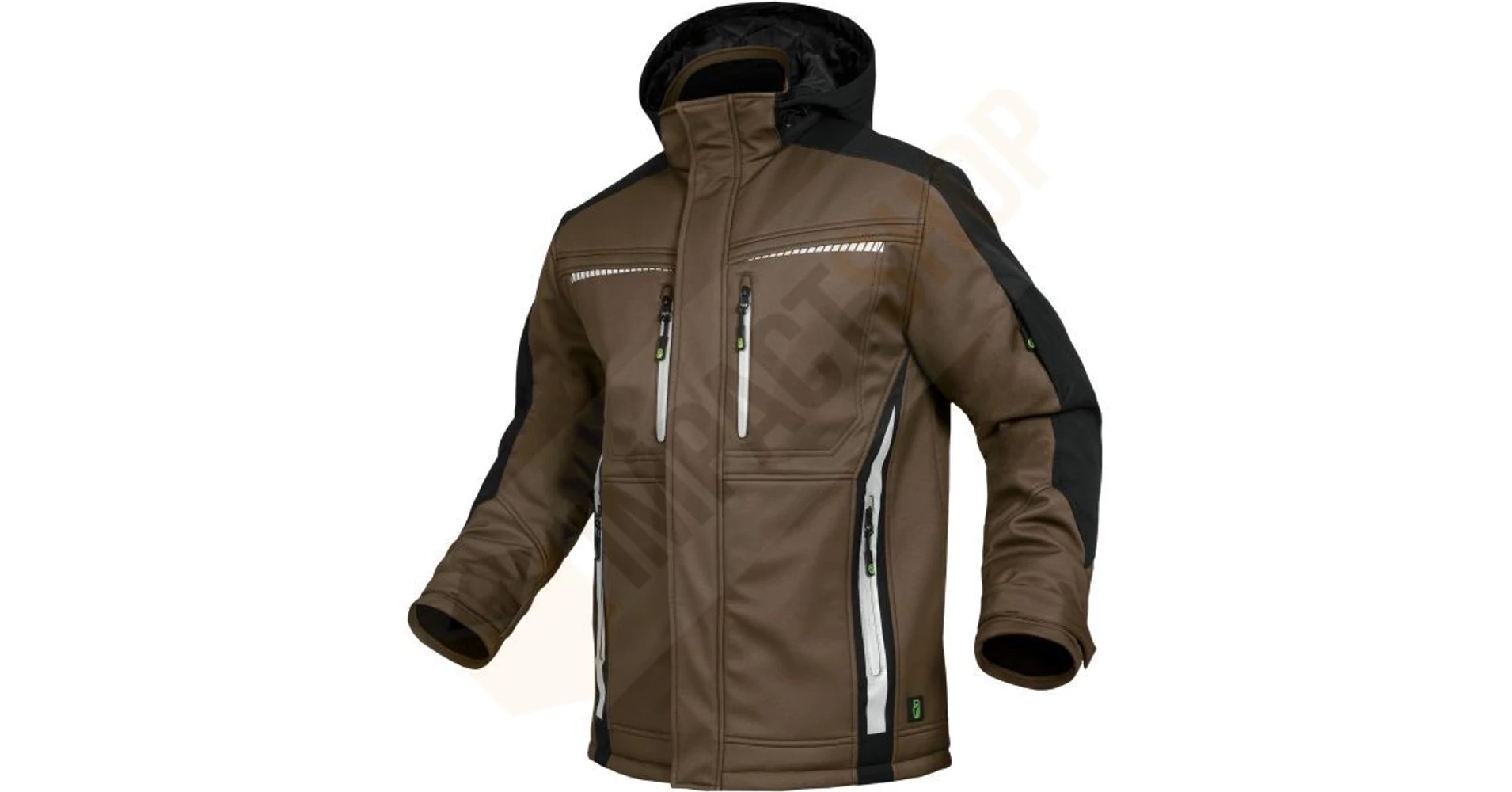 Leib Wächter Flex-line mogyoró téli softshell kabát