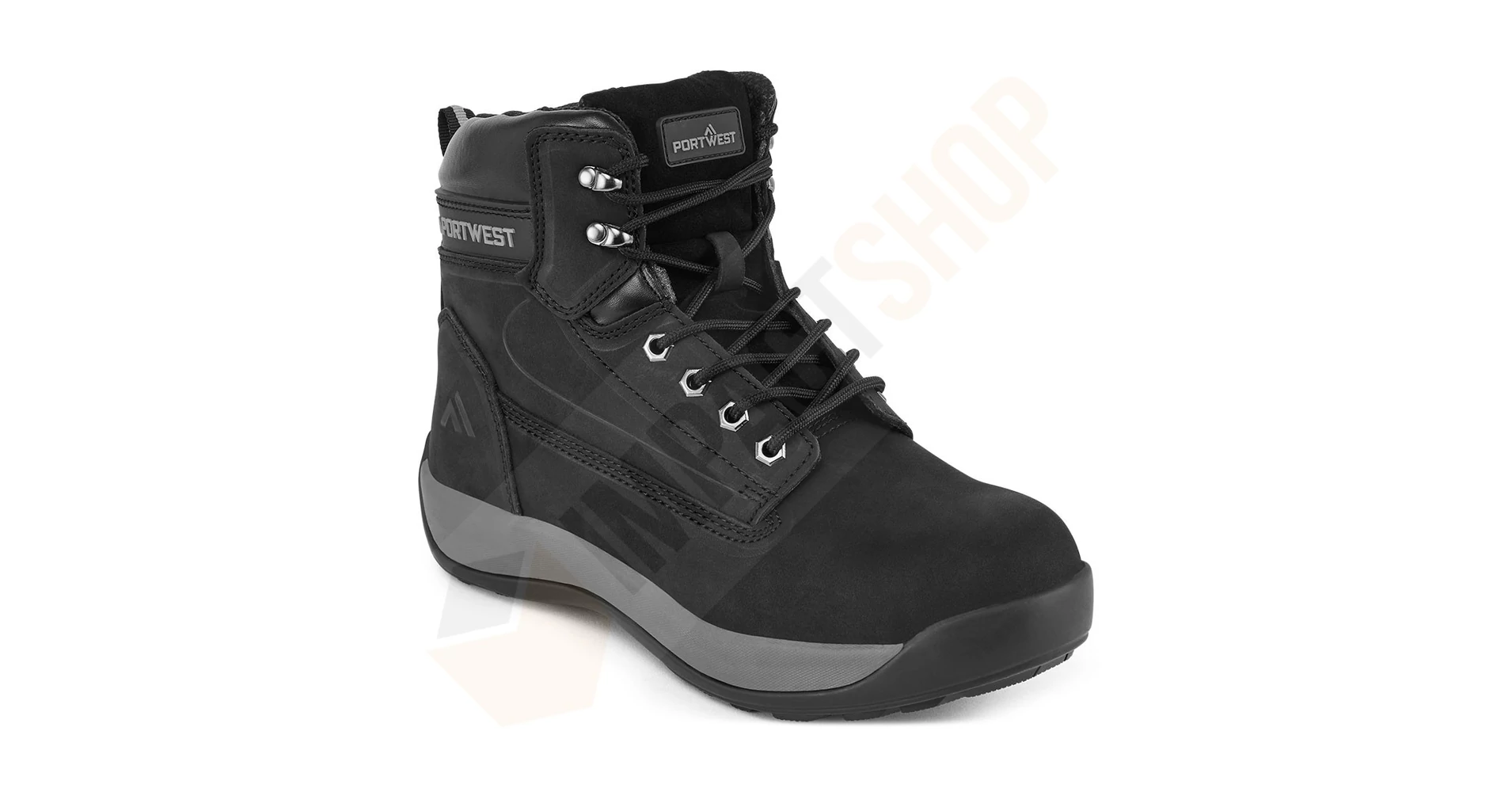 Portwest FW32 S3 HRO SR fekete Védőbakancs