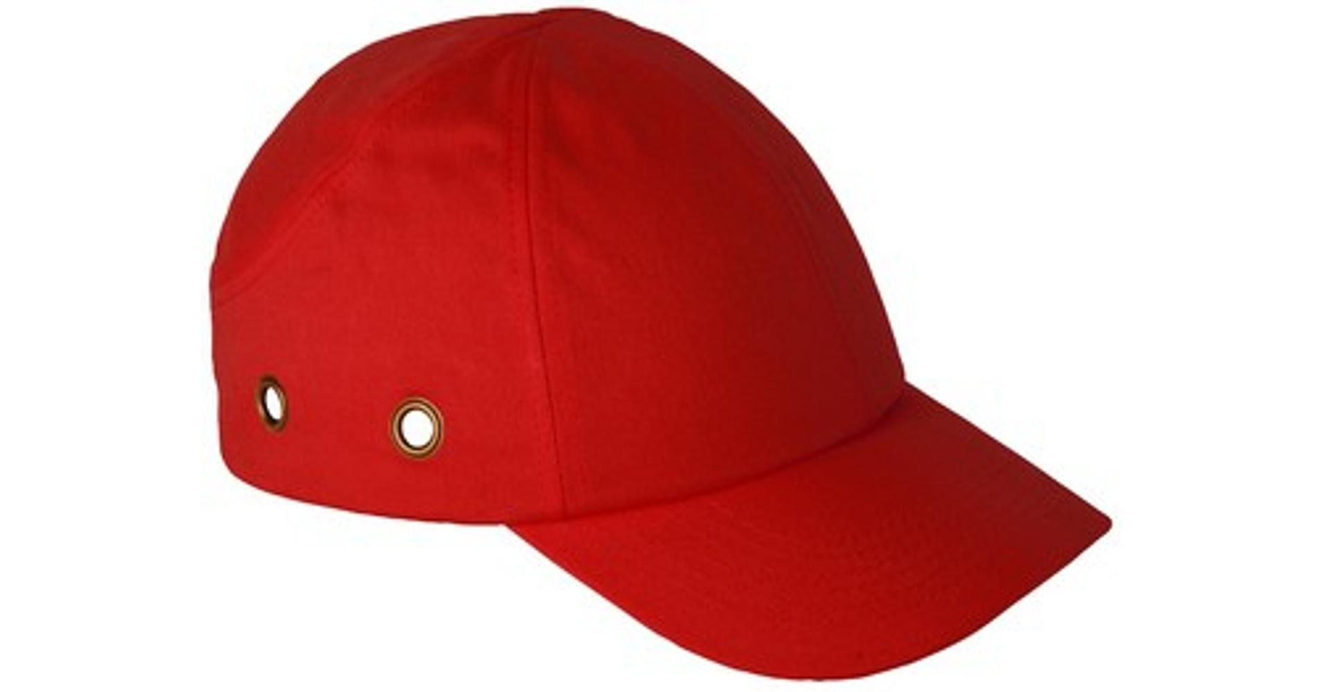Coverguard Beütődés elleni piros baseball sapka Coverguard Beütődés elleni piros baseball sapka