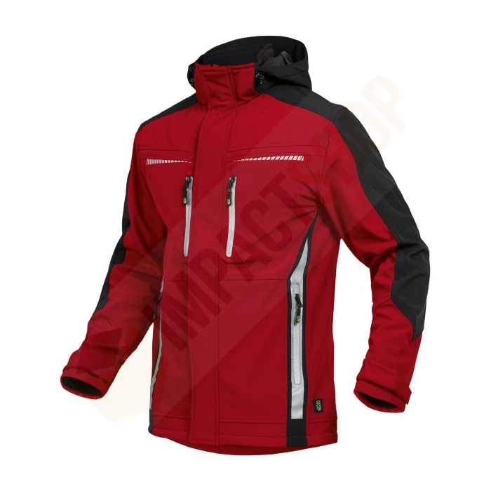 Leib Wächter Flex-line softshell kabát - piros
