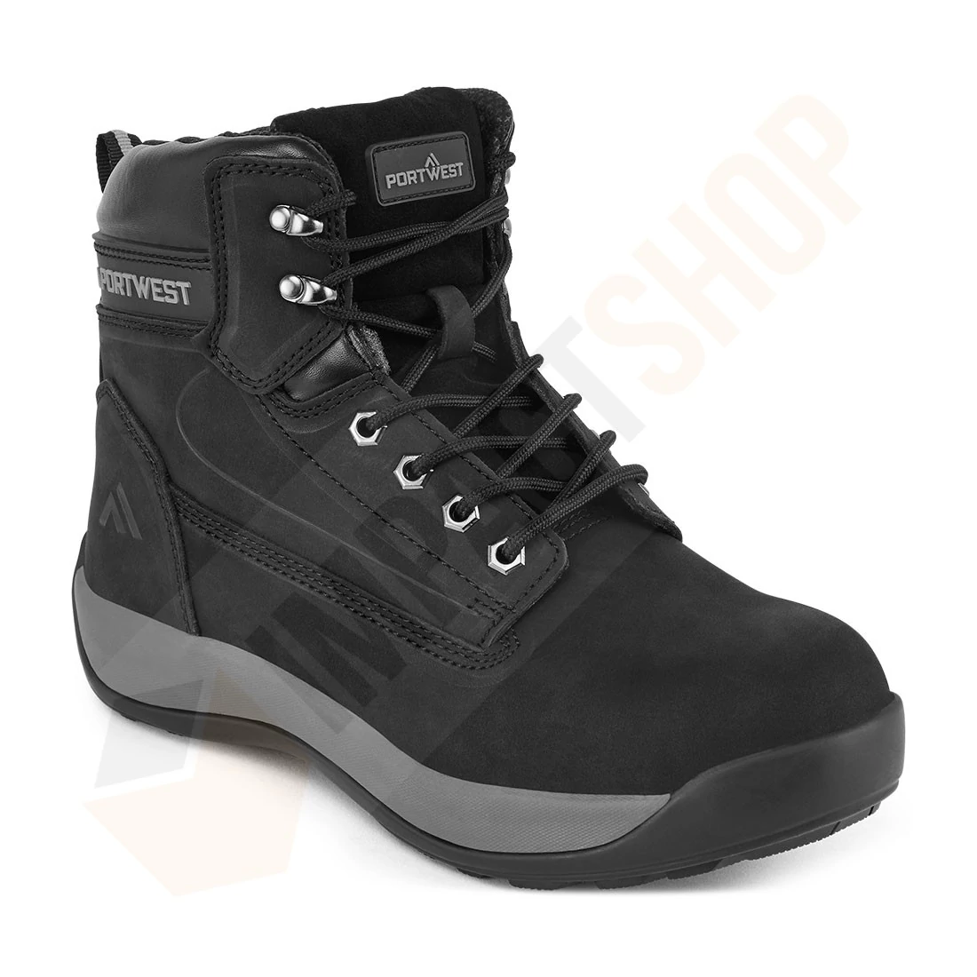 Portwest FW32 S3 HRO SR fekete Védőbakancs